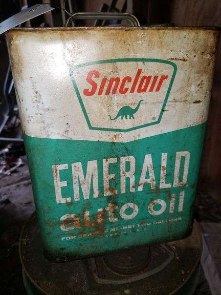Sinclair Gas Can, Oil Can - Baer Auctioneers - Realty, LLC