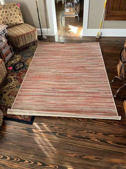 Approx 90” x 62” Indoor Outdoor Rug - Baer Auctioneers - Realty, LLC