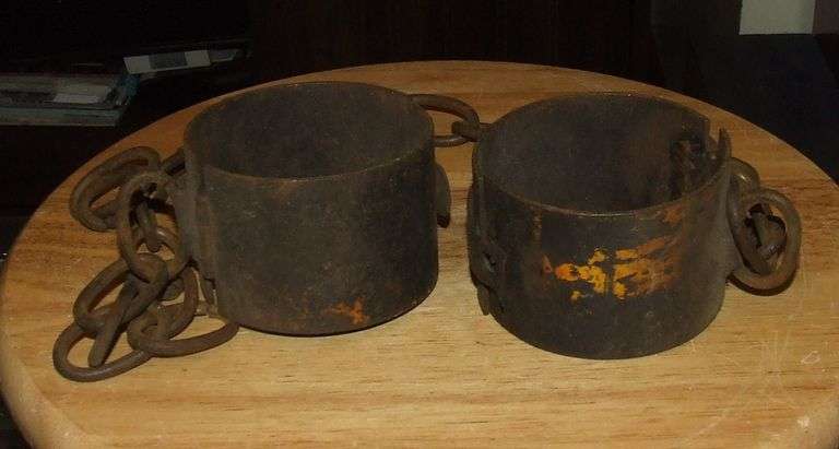 Old set of Manacles - Baer Auctioneers - Realty, LLC