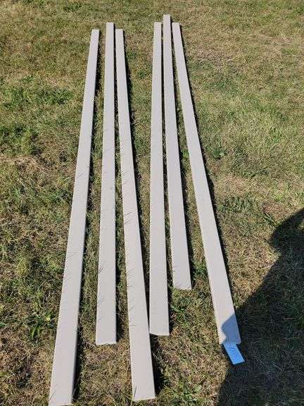 6 Pcs. 2X4 Plastic Wood,Approx 12' - Baer Auctioneers - Realty, LLC