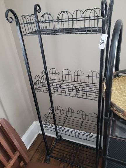 2 Metal Racks And Trays - Baer Auctioneers - Realty, LLC