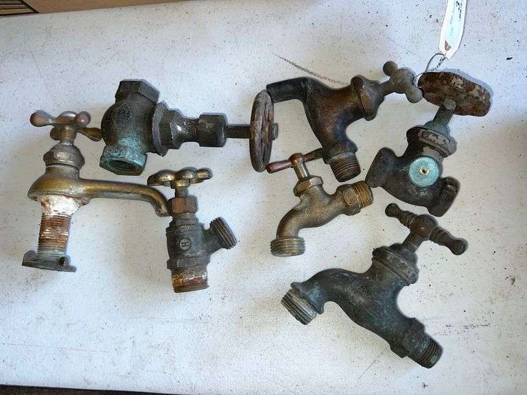 Antique Brass Water Spigots - Baer Auctioneers - Realty, LLC