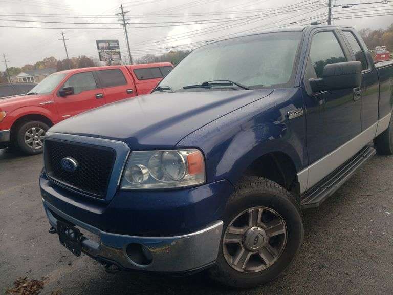 2007 Ford F150 Extended Cab 4x4 - 5.4 L Triton Engine - Runs, 4x4 Works ...