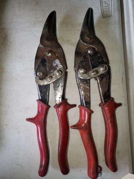 3 Pairs Of Tin Snips - Baer Auctioneers - Realty, LLC