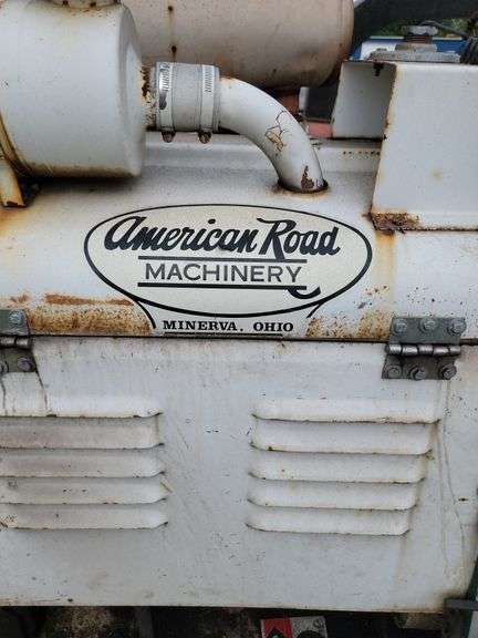 American Road Machinery Industrial Vacuum, Diesel - Baer Auctioneers ...