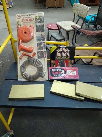 Black & Decker Jack Rabbit Pump And Sprayer, 4 Trucker's Safety Wallets ...