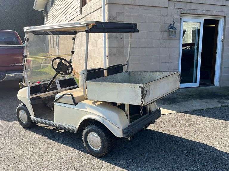 1993 Gas Powered Club Car Golf Cart - Baer Auctioneers - Realty, LLC