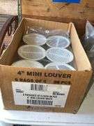 4” Mini Louver Vent Covers - Baer Auctioneers - Realty, LLC