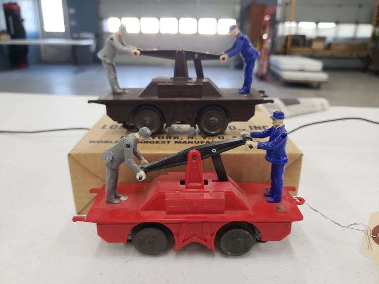 2 Marx Electric Powered Hand Cars - Baer Auctioneers - Realty, LLC