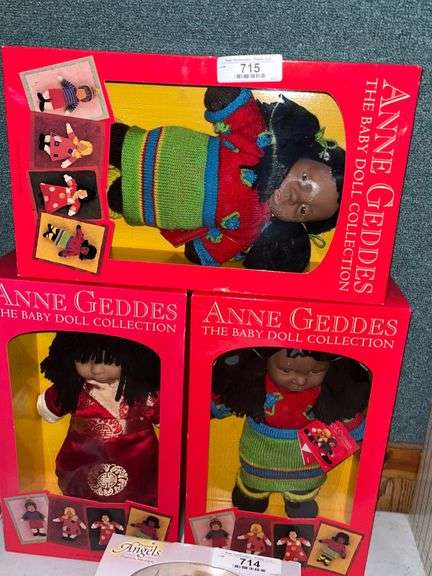 3 Anne Geddes Collection Dolls - Baer Auctioneers - Realty, LLC