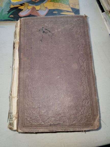 Vintage Book 1865 - Baer Auctioneers - Realty, LLC