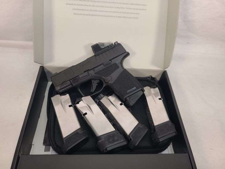 Springfield Armory Hellcat 9mm Pistol - Baer Auctioneers - Realty, LLC