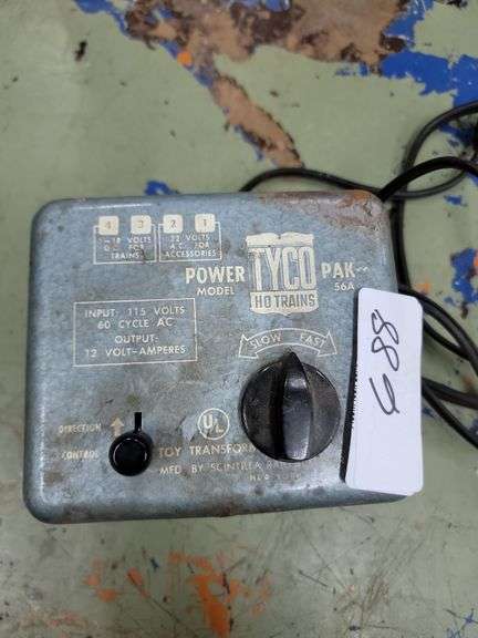 Tyco HO Train Transformer - Baer Auctioneers - Realty, LLC