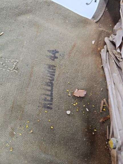 Military Danger Mine Marking Kit - Baer Auctioneers - Realty, LLC