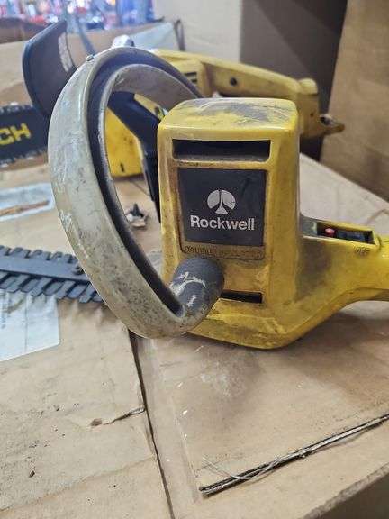Rockwell Hedge Trimmer and McCulloch Chainsaw - Baer Auctioneers ...