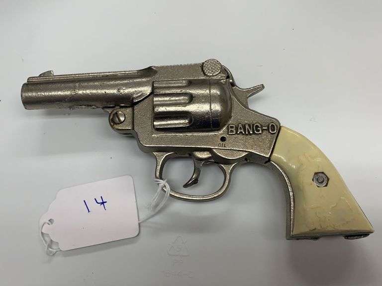 Stevens ~ "Bang-O" First Model 1938-1940 Cast Iron Cap Gun - Baer ...