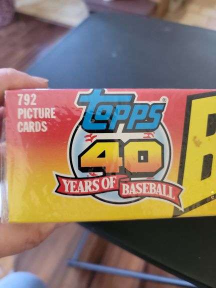 1991 Topps Official Complete Set Major League Baseball Cards, Unopened