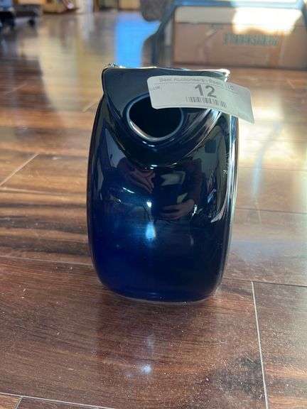 Cobalt Blue Fiesta Disc Pitcher - Baer Auctioneers - Realty, LLC