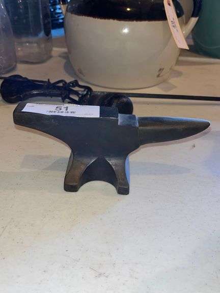Miniature Iron Anvil - Baer Auctioneers - Realty, LLC