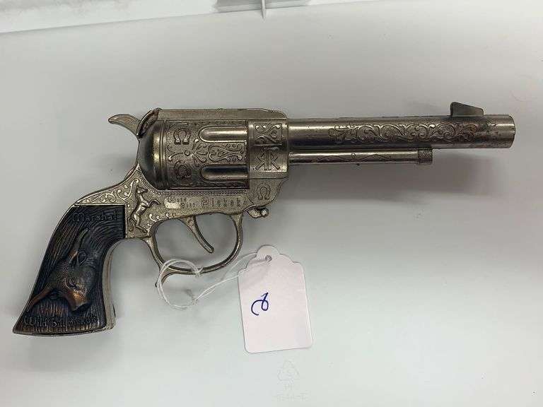 Leslie-Henry ~ Marshall Wild Bill Hickok Cast Aluminum Cap Gun - Baer ...