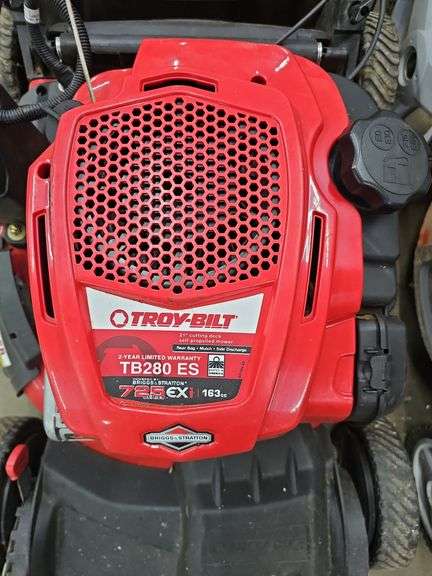 Troy Built TB280 ES Push Mower, Runs - Baer Auctioneers - Realty, LLC