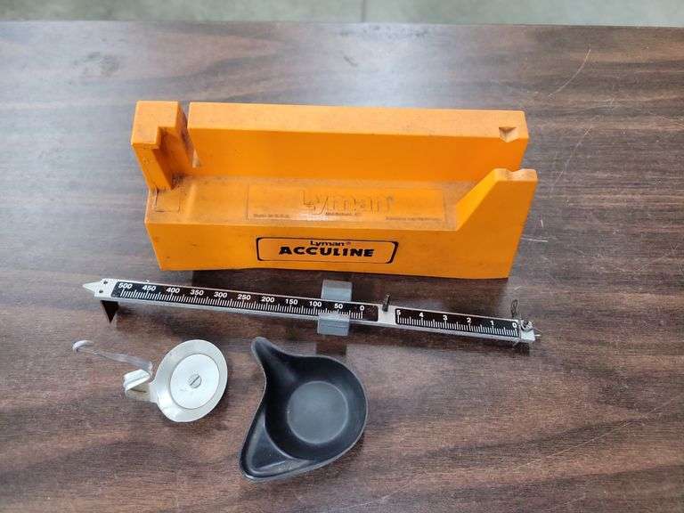 Lyman Acculine Scale - Baer Auctioneers - Realty, LLC