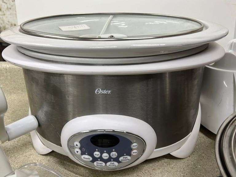 Oster Crock Pot, Hand Crank Grater, New Panini Maker, Stainless Pan ...