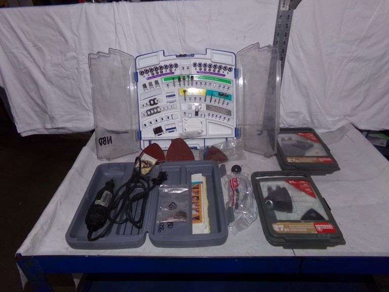 Dremel Multi-Pro Tool Misc Pieces - Baer Auctioneers - Realty, LLC