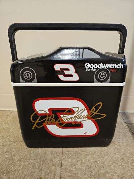 Nascar #3 Dale Earnhardt Cooler, NIB - Baer Auctioneers - Realty, LLC