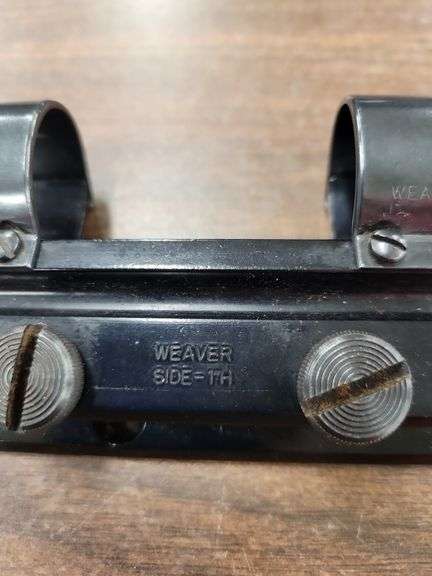 Weaver Side Mount & Rings, Off of Winchester Model 94 - Baer ...