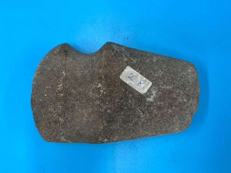 Grooved Stone Axe Head - Baer Auctioneers - Realty, LLC