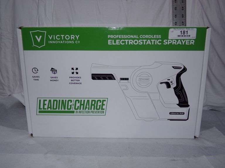 Victory Innovations Co., Professional Cordless Electrostatic Sprayer ...