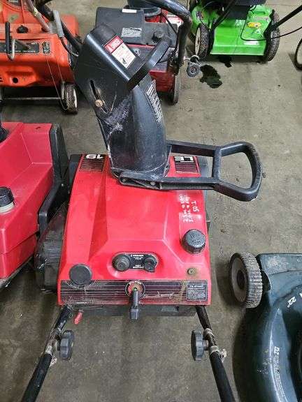 Snapper LE 19 Snow Blower - Baer Auctioneers - Realty, LLC