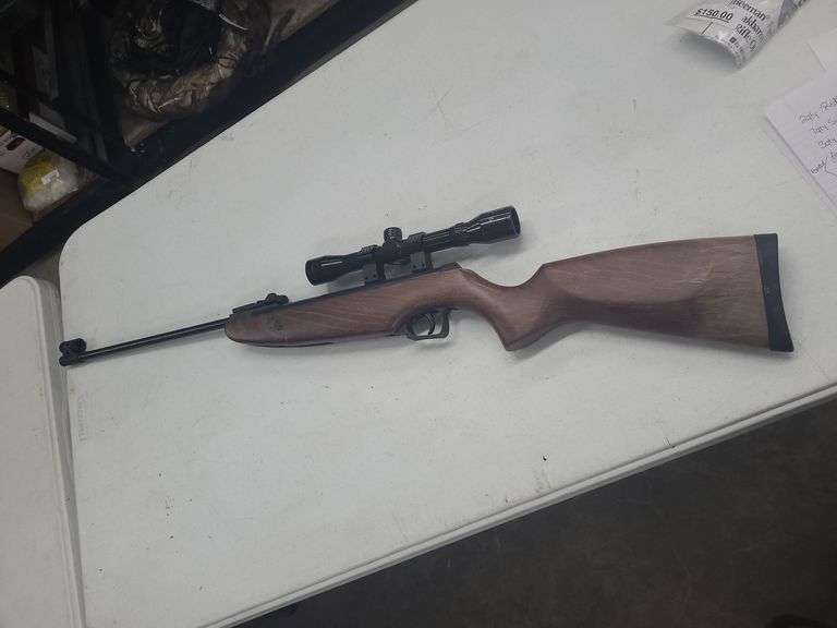 Beeman 0035 Air Rifle - 4.5 cal (.177mm) W/ Scope - Baer Auctioneers ...