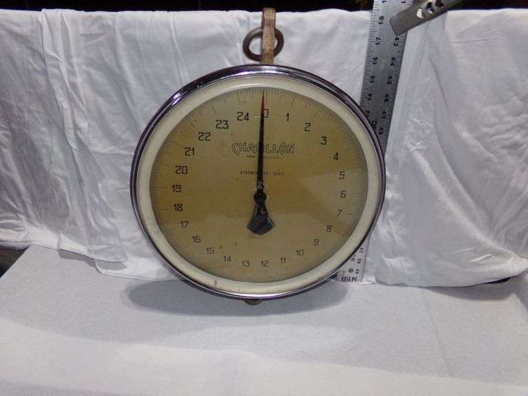 Vintage Chatillon Dynamometer Scale - Baer Auctioneers - Realty, LLC