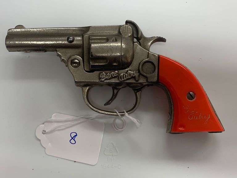 Kenton ~ "Gene Autry - Dummy" Cast Iron Cap Gun - Baer Auctioneers ...
