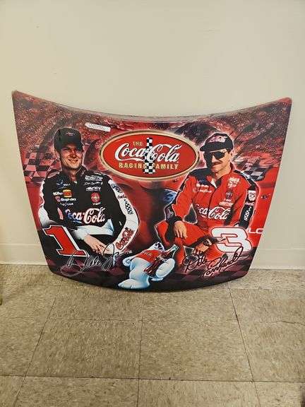 Nascar Coca-Cola Racing Family Miniature Hood - Baer Auctioneers ...