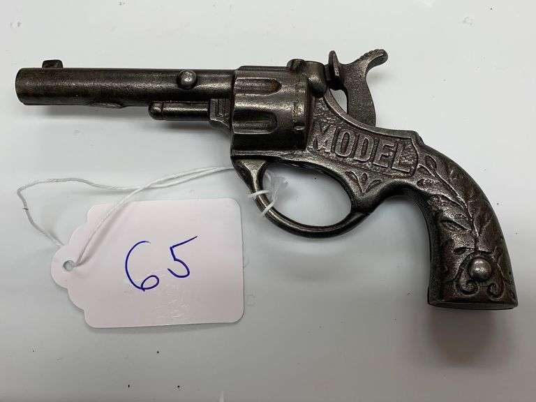 Vintage "Model" "Patent June 1790" Cast Iron Cap Gun - Baer Auctioneers ...