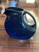 Cobalt Blue Fiesta Disc Pitcher - Baer Auctioneers - Realty, LLC