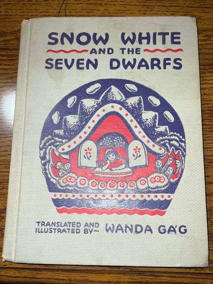 1938 Wanda Gag Snow White and the Seven Dwarfs - Baer Auctioneers ...
