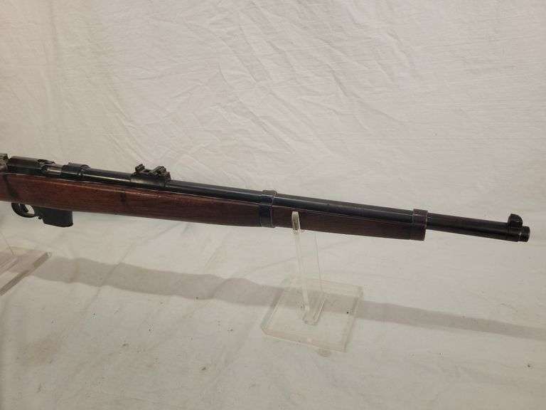 Spanish Destroyer Carbine 9mm Bergmann / Largo Rifle - Baer Auctioneers ...