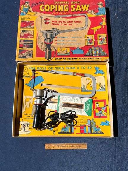 Dremel Moto-Electric Coping Saw WORKS - Baer Auctioneers - Realty, LLC