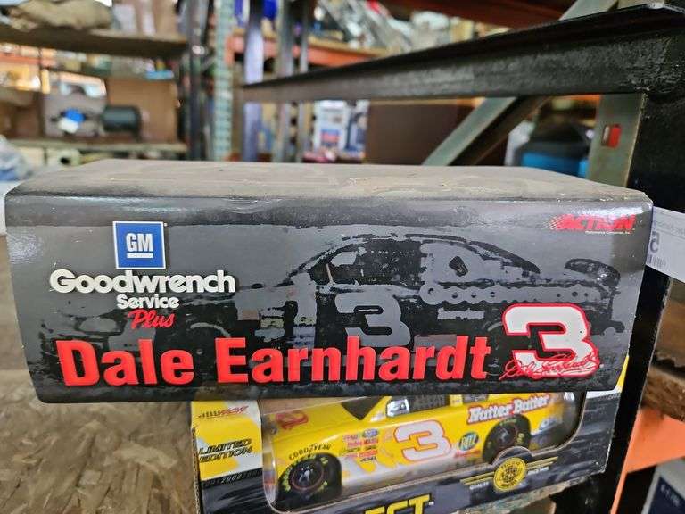 NASCAR Collector Items, 3 Dale Earnhardt Cars, Bank - Baer Auctioneers ...