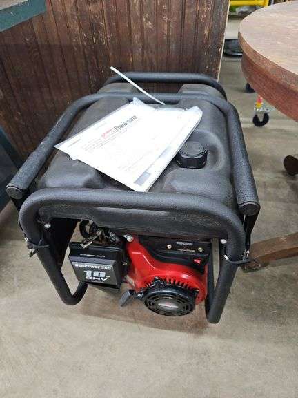 Coleman Powermate GenPower 305 Generator - Baer Auctioneers - Realty, LLC