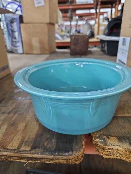 Assorted Glassware, Fiesta Ware Casserole Dish - Baer Auctioneers ...