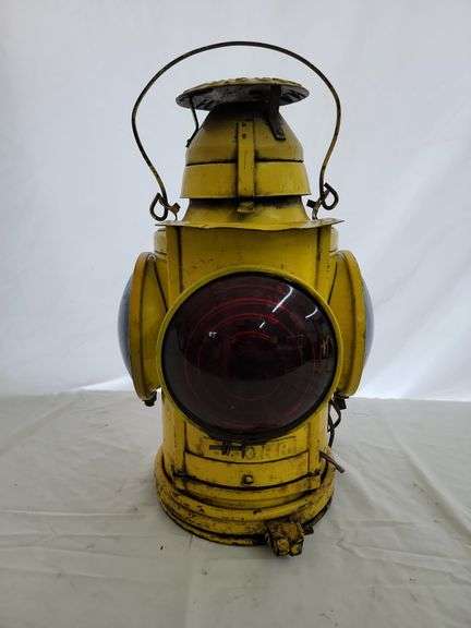Handlan St. Louis Railroad Switch Lantern 4 Way Signal Light With Glass ...