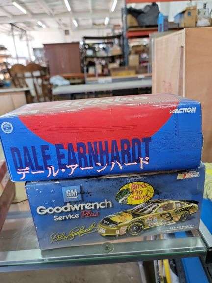 2 Dale Earnhardt Race Cars & One Dale Earnhardt Jr Nascar Candy Dish ...