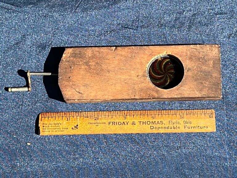 Antique Pinwheel Movement Kaleidoscope - Baer Auctioneers - Realty, LLC