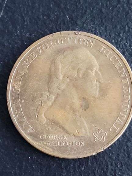 1972 American Revolution Bicentennial Commemorative Medal George ...