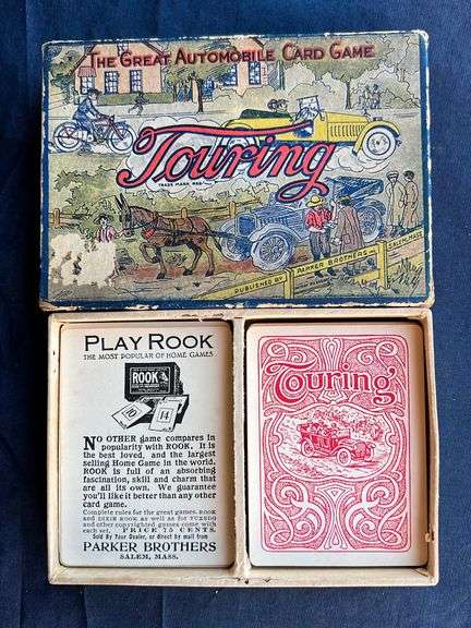 Parker Brothers Touring Card Game - Baer Auctioneers - Realty, LLC